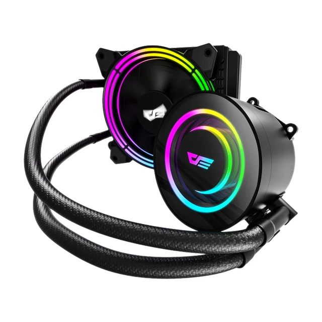 Darkflash Water Cooling CPU Cooler computer RGB Water Cooler Heatsink ...