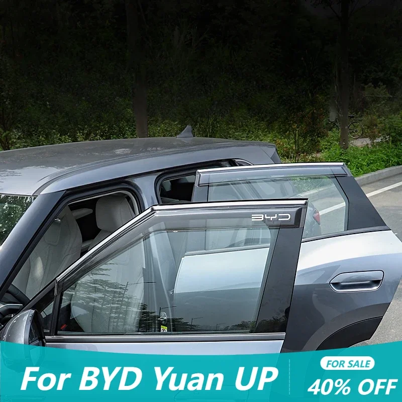 Para-BYD-Yuan-UP-ventana-de-coche-protector-contra-la-lluvia-apariencia ...