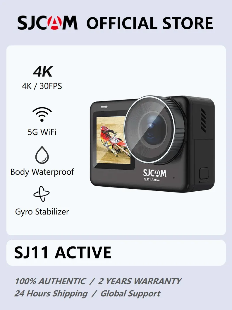 SJCAM-Flagship-SJ11-Active-Action-Camera-4K-2-33-Touch-Screen ...
