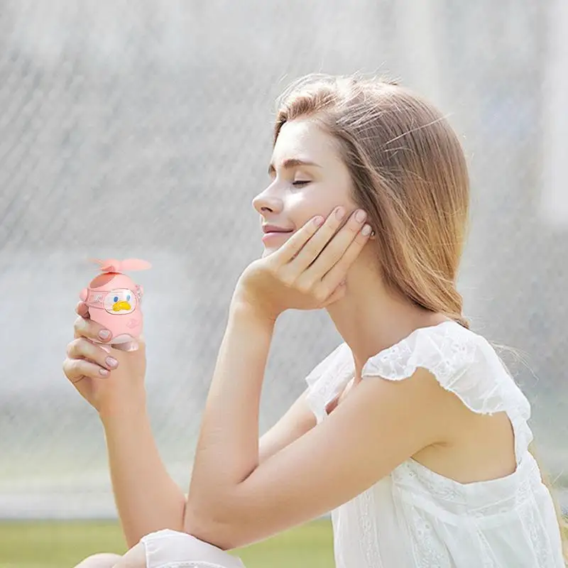 Small-Pocket-Fan-Duck-Design-Rechargeable-Mini-Fan-Pocket-Fan-Portable ...