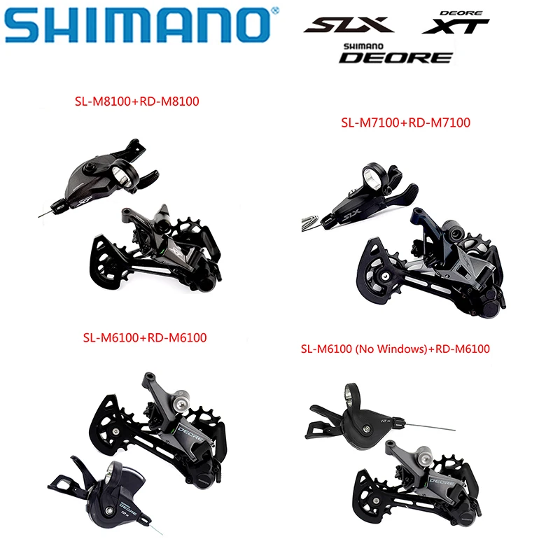 Shimano-Deore-Mountain-Bike-Groupset-12-Speed-Shifter-Lever-Desviador ...