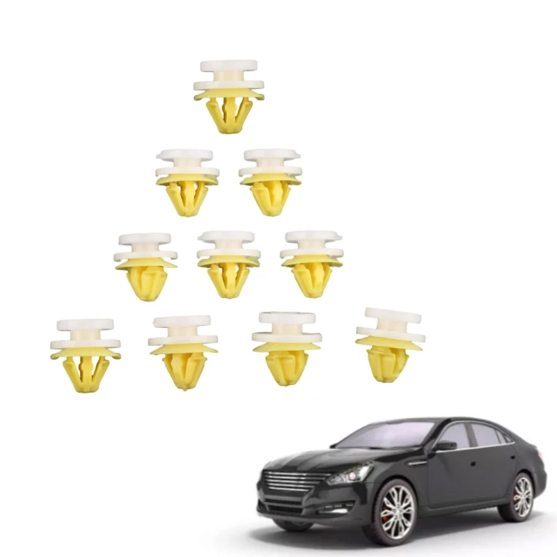 10Pcs Door Panel Interior Trim Clips 7703077250 Universal for Opel ...