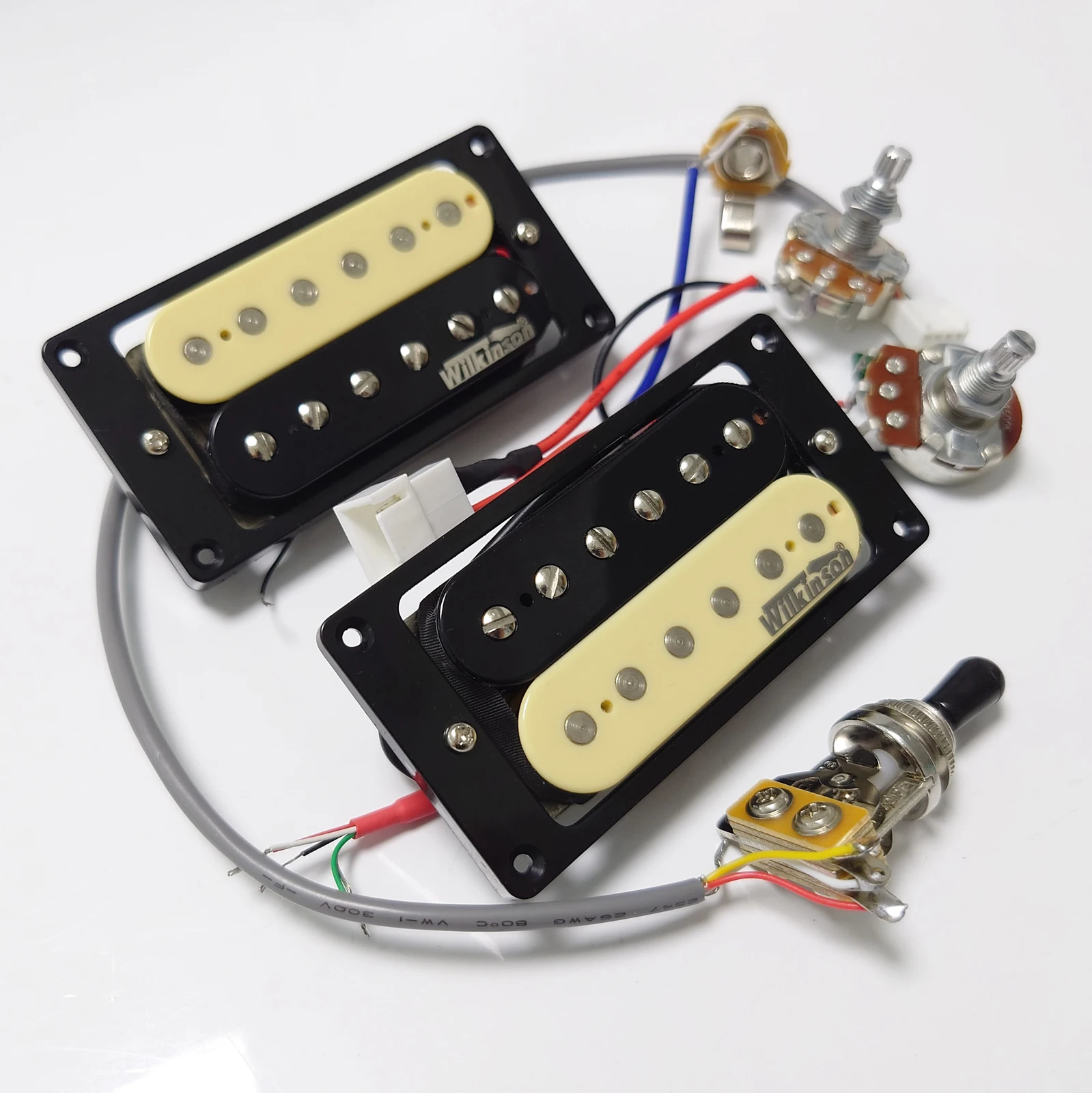 Upgrade Humbucker Pickup Wilkinson Zebra 4C Double Coil Pickups 1VIT ...