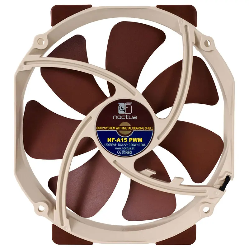 Noctua NF-A15 PWM SSO2 Magnetic Stable Bearing 15cm U14S Fan Adopt AAO ...