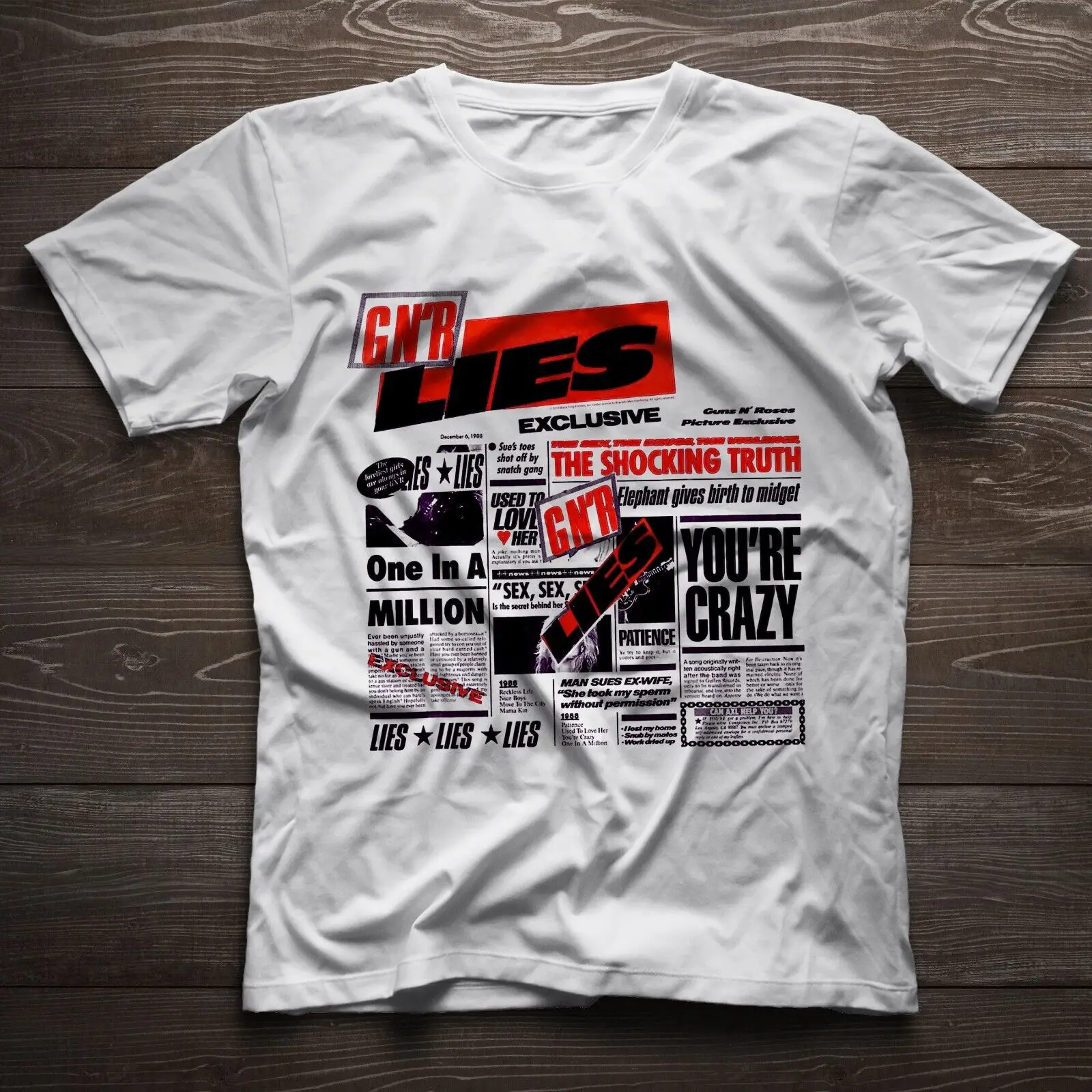 Camiseta-Vintage-de-G-n-r-Lies-Guns-n-roses-Axl-Rose-Frank-Ferrero ...