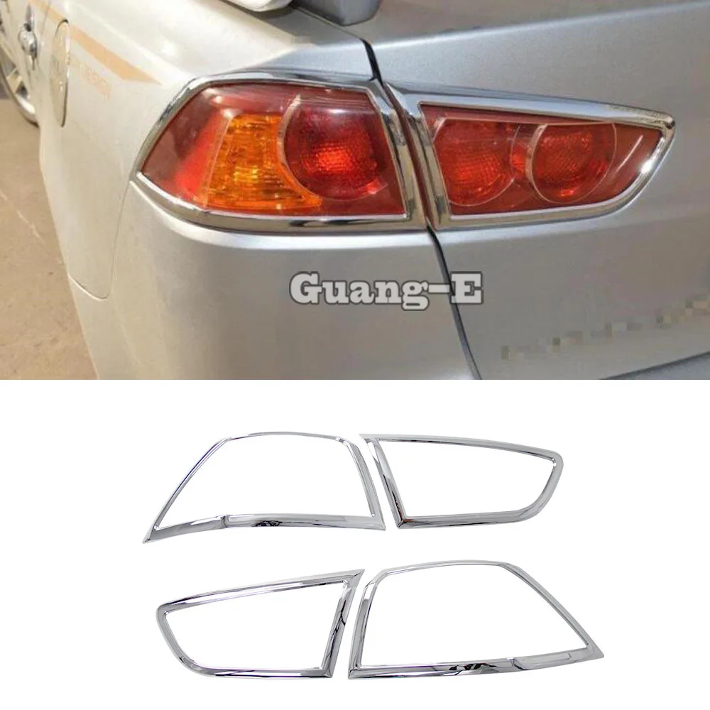 Car-ABS-Chrome-Cover-Trim-Back-Tail-Rear-Light-Lamp-Frame-Parts-For ...