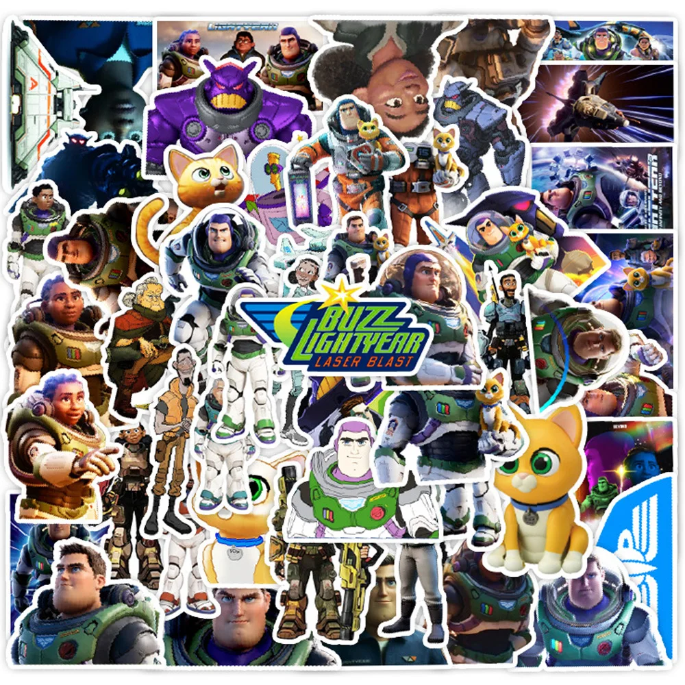 10-30-50pcs-Disney-Cartoon-Toy-Story-Buzz-Lightyear-Graffiti-Stickers ...