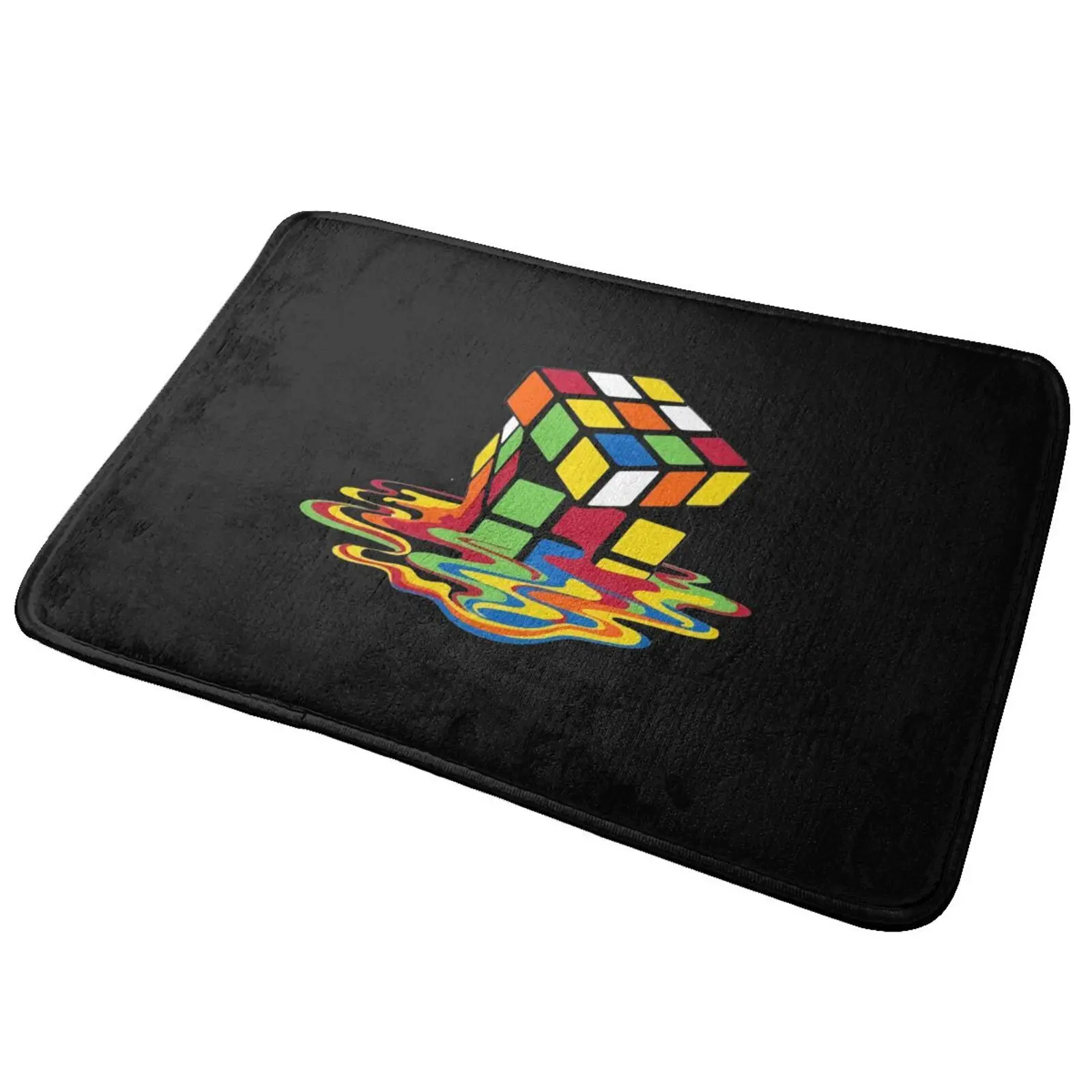 Derretimento-Rubik-S-Cube-Game-Mat-Tapete-Porch-Moda-Lav-vel-Easy-Clean ...