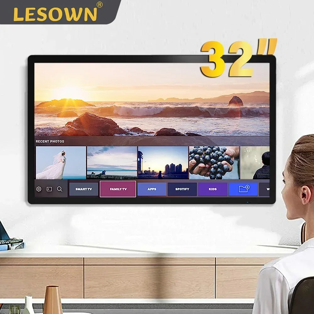 LESOWN 32 inch Industrial Display 1920x1080 16:9 Touchscreen VGA HDMI ...