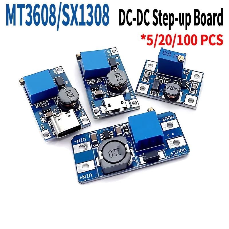 5-20-100PCS-MT3608-DC-DC-Step-Up-Converter-Booster-Power-Supply-Module ...