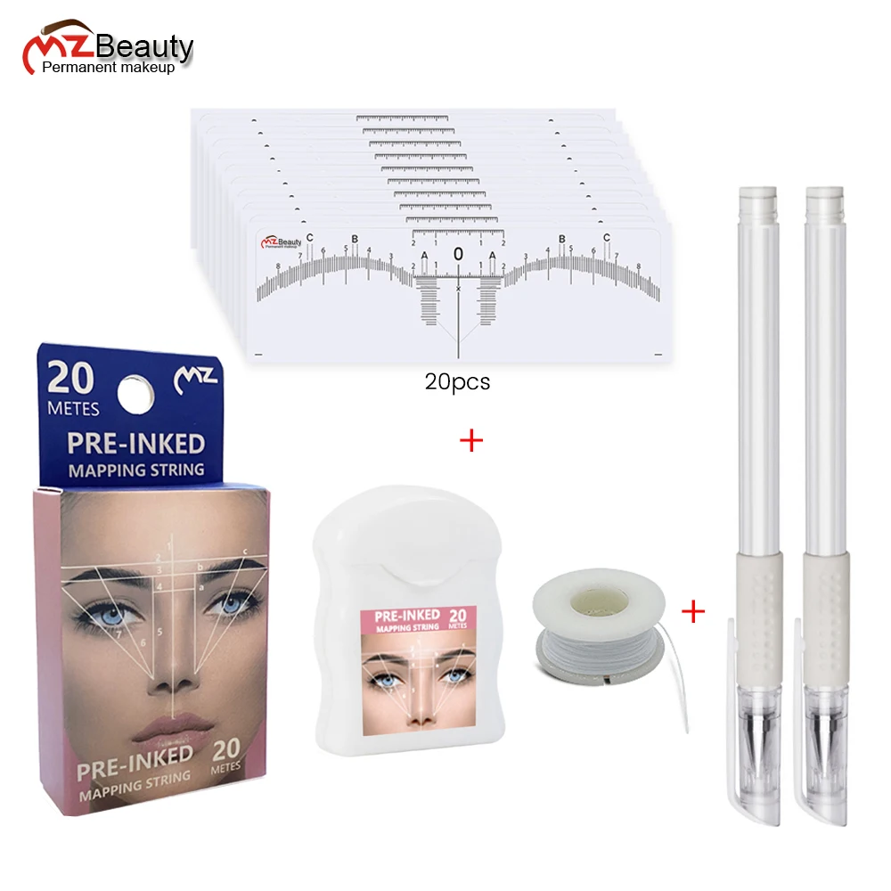 Brow-Mapping-Ink-String-Black-Pre-Inked-Mapping-String-20metro ...