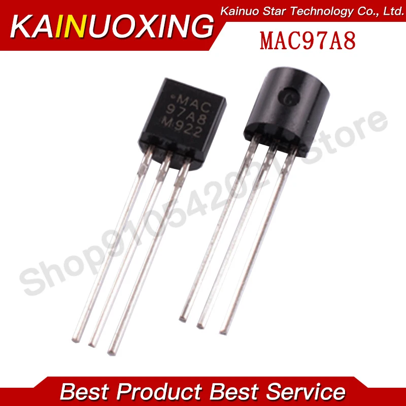 50pcs MAC97A8 97A8 TO-92 Triacs T .6A 600V TRIAC new original ...
