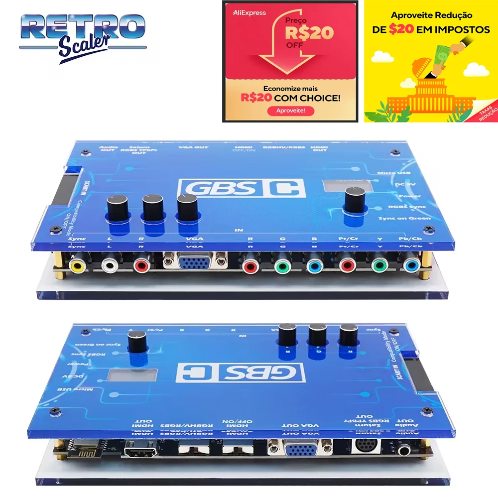 RetroScaler-Controle-GBS-para-consolas-de-jogos-retro-GBSC-RGBS-VGA ...