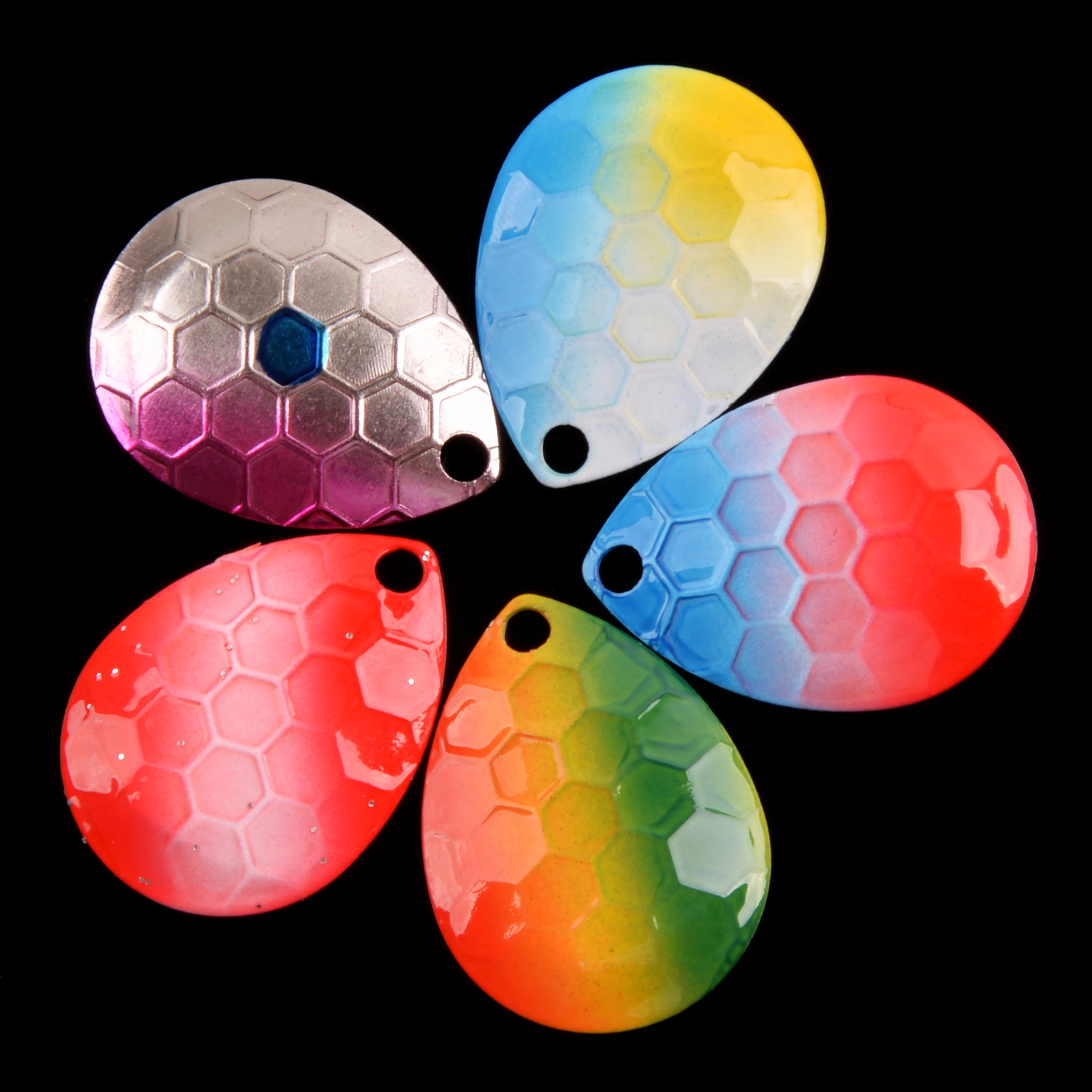 10PCS-Painted-Colorado-Blades-Metal-Spinner-Blades-Fishing-Lure-Making ...