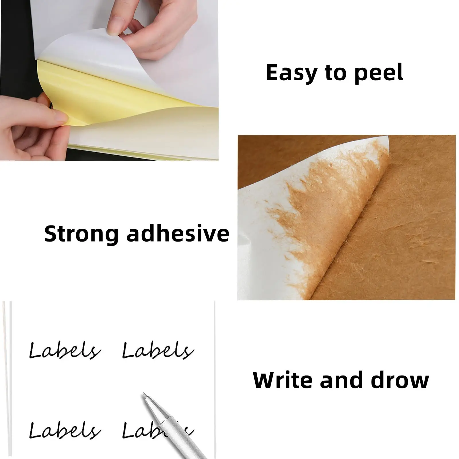 Promotion-A4-Kraft-paper-for-printing-self-adhesive-labels-on-matte ...