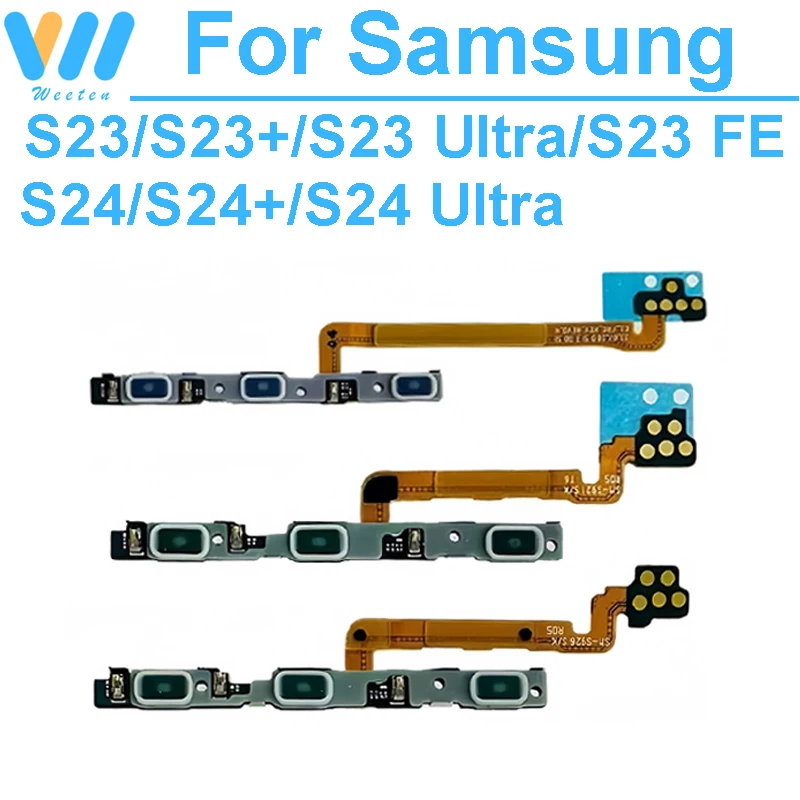 Power & Volume Button Flex Cable For Samsung Galaxy S23+ Plus Ultra S24 ...