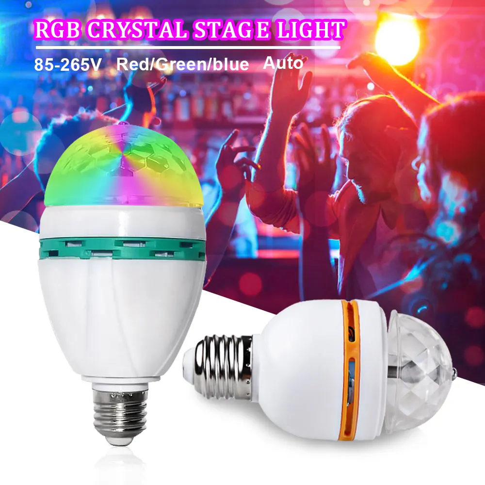 E27-Disco-Light-Rotating-RGB-Party-Lamp-LED-Strobe-Light-Crystal-Disco ...