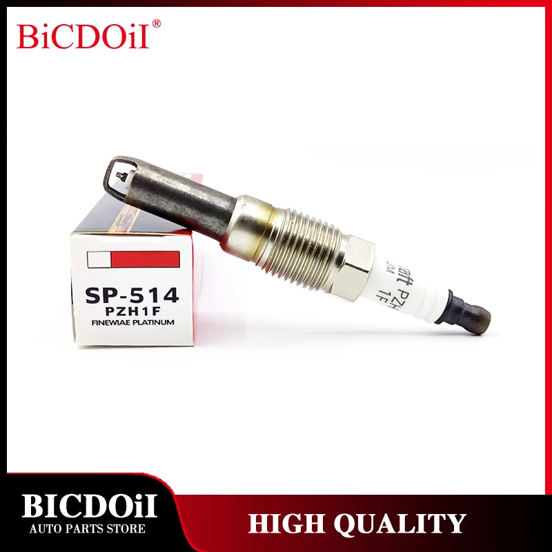 4-6PCS-SP-514-PZH1F-Platinum-Spark-Plug-for-Ford-Explorer-Mustang ...