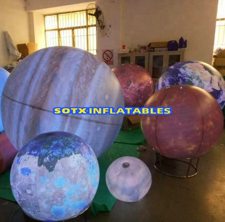 Planet Saturn Inflatable Balls