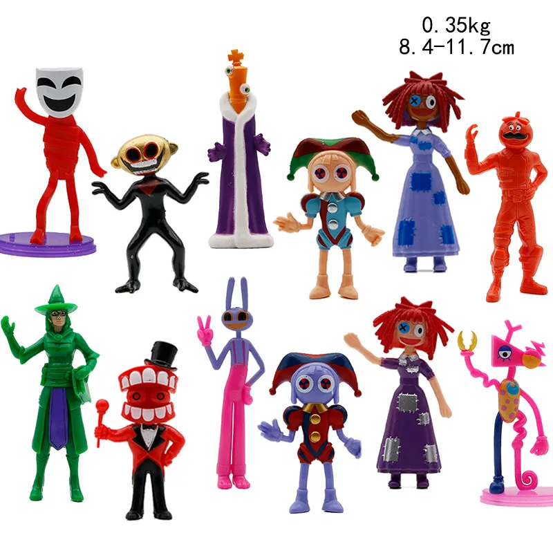 The Amazing Digital Circus Figure Set Pomni Jax Gangle, 52% OFF