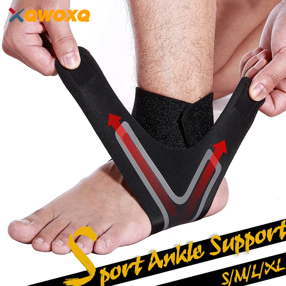 1-PCS-Adjustable-Ankle-Support-Pad-Ankle-Sleeve-Pressure-Anti-Spinning ...