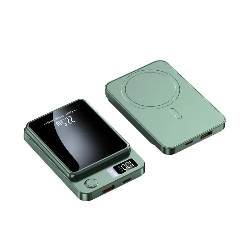 Safe Power Bank 5000mAh 10000mAh Strong Magnetic Wireless Fast Charger ...