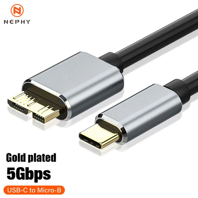 High quality Micro B to Type C Cable Connector Charging Sync Tranfer ...