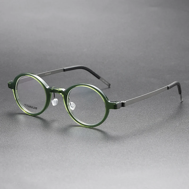 Round-Glasses-Denmark-Brand-1810-Small-Lightweight-Retro-Frame-Men ...