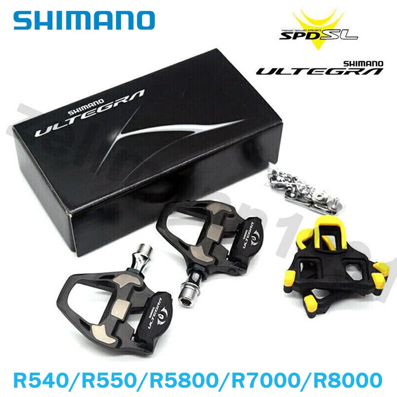Shimano-R8000-Pedals-with-SH11-Cleats-Ultegra-PD-R7000-Clipless-Pedals ...