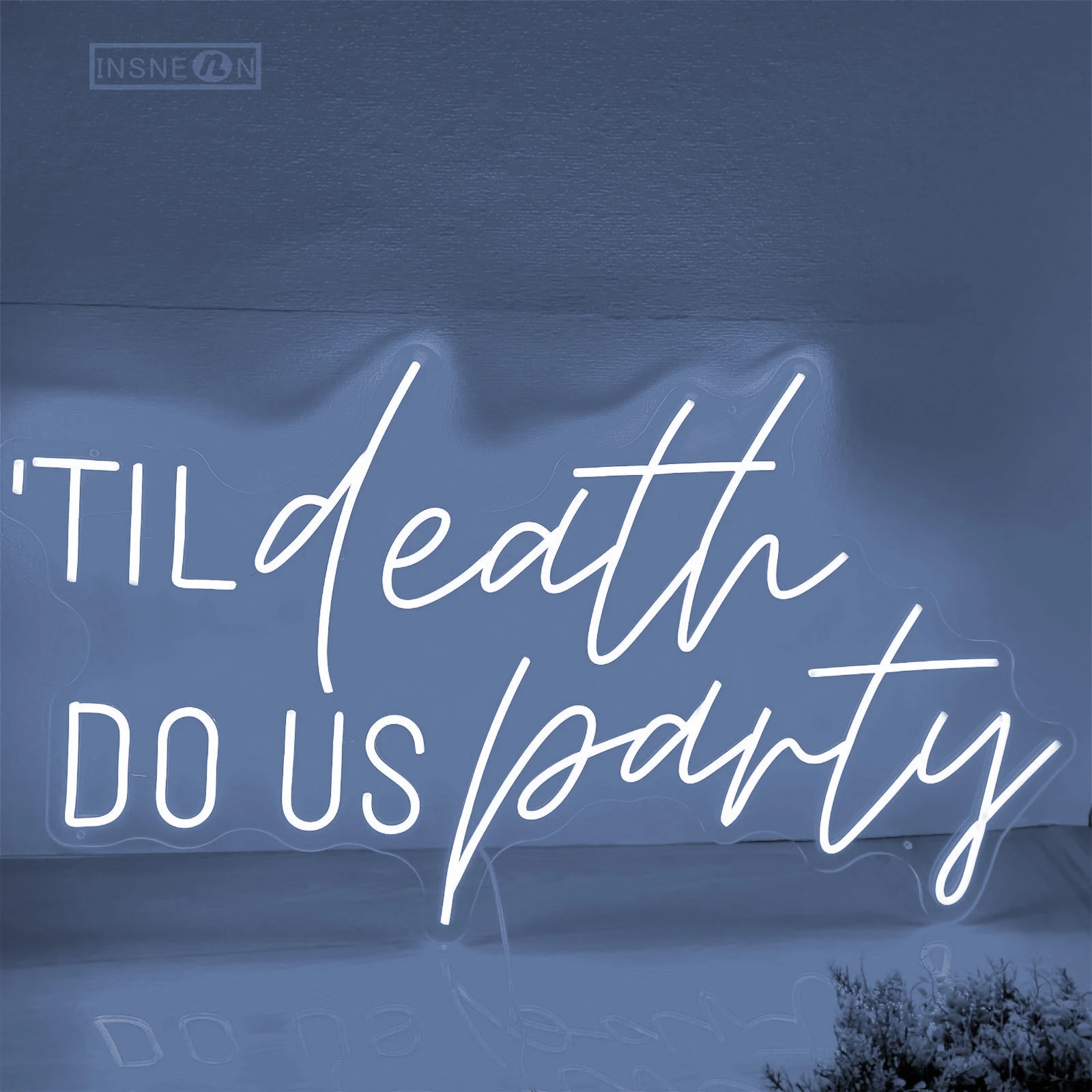 Til-Death-Do-Us-Party-Neon-Sign-Studio-Home-Wedding-Wall-Party-Bar-Art ...