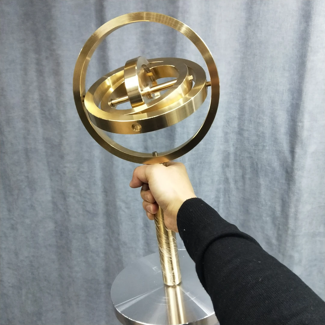 Brass-mechanical-gyroscope-large-size-gyroscope-design-student-science ...