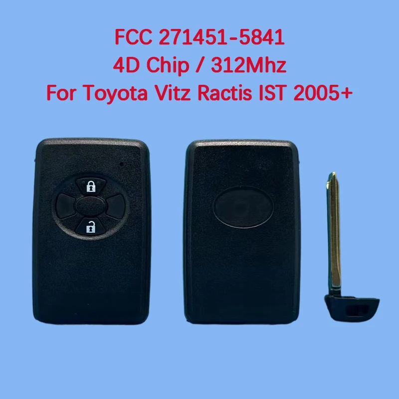 CN007193 Aftermarket 2 Button Smart Key Fob 312MHz FCC 271451-5841 4D ...