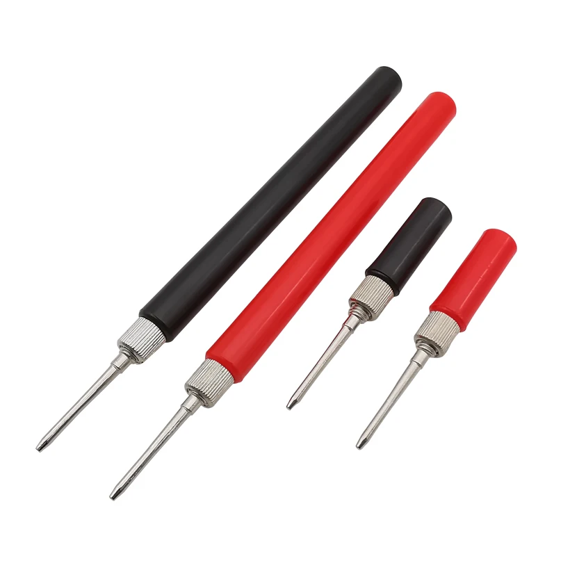 1-2Pair-2MM-Spring-Test-Probe-Tip-Insulated-Hook-Wire-Connector-For ...