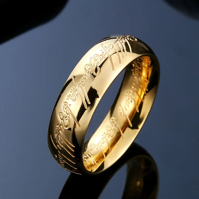 2024-New-Gold-Plated-Stainless-Steel-Ring-3D-Carved-Engraving-The-Ring ...