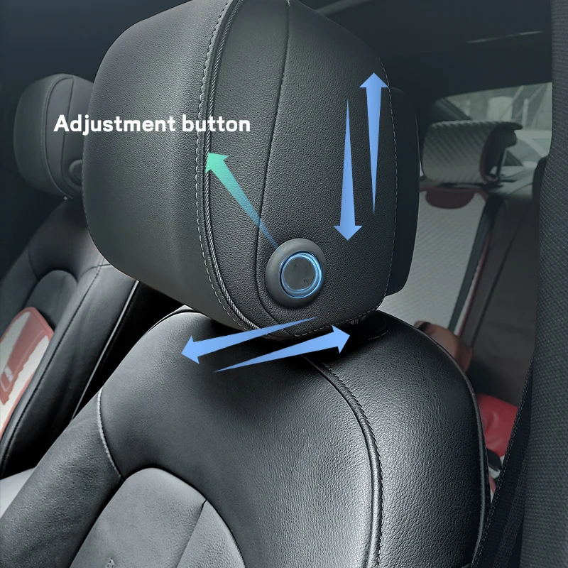 For-Audi-For-Volkswagen-Multifunctional-Safety-Headrest-Soft-and ...