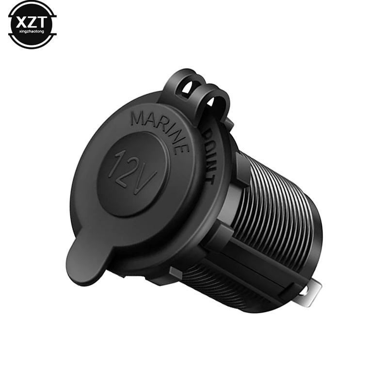 12V Waterproof Cigarette Lighter Socket for Car Boat Motorcycle Truck ...