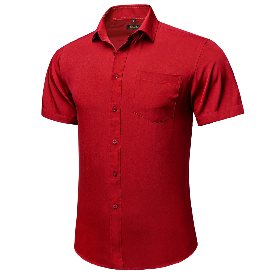 Red Collared Shirt Outfit