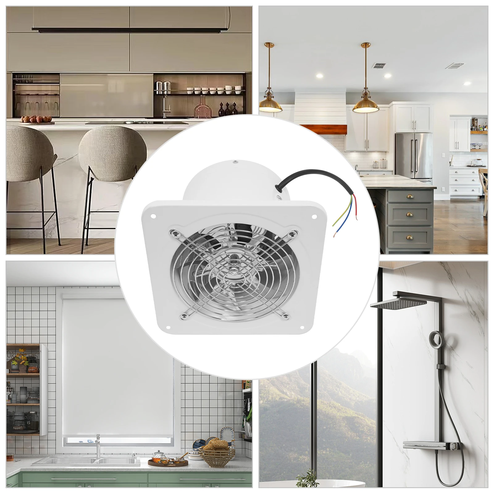 6in-Afzuigventilator-Industri-le-Muurafzuigkap-Metalen-Axiale ...