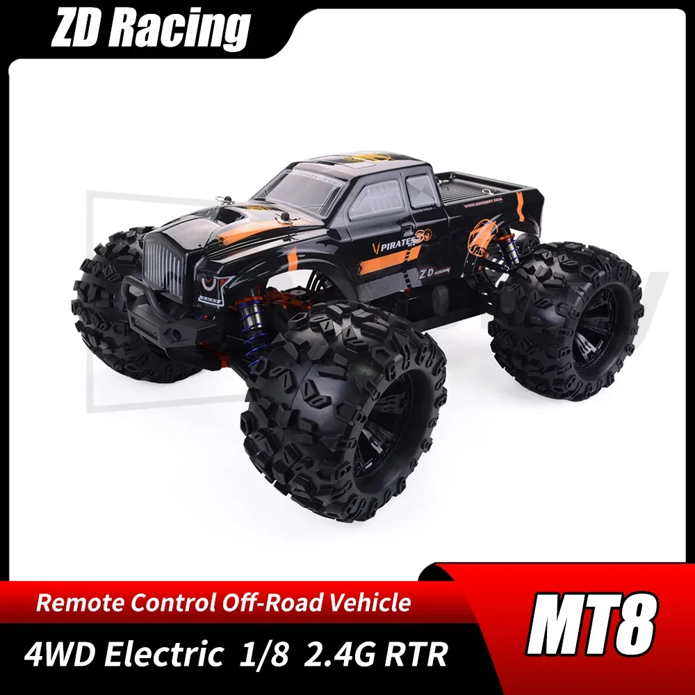 ZD-Racing-MT8-1-8-2-4G-4WD-90km-h-Brushless-RC-Car-Electric-Truggy ...