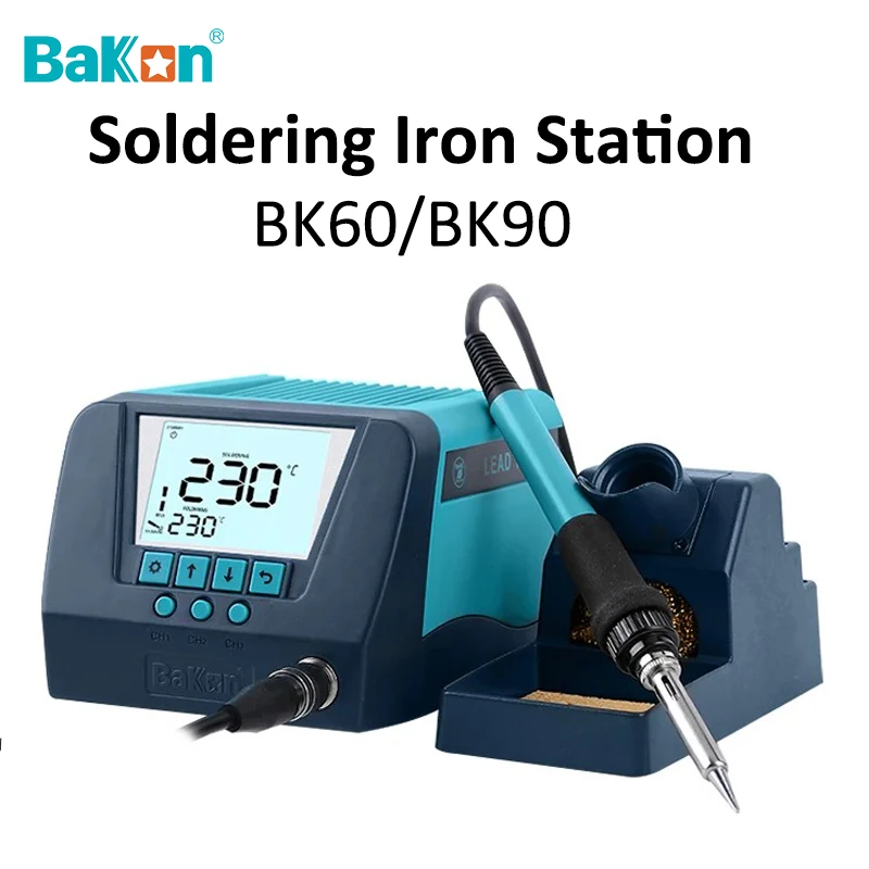 BAKON-Estaci-n-de-soldadura-BK60-BK90-60W-90W-temperatura-constante-inteligente-Digital-sin ...