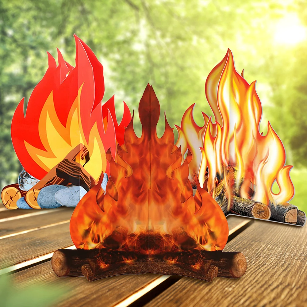 Indoor Campfire An Artificial Flame Fake Fire