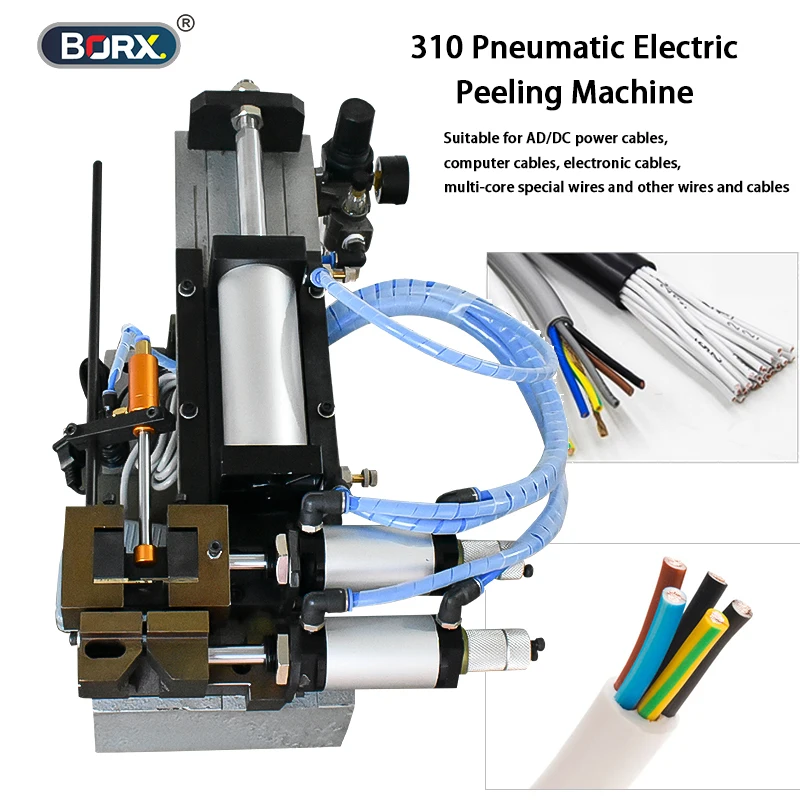 305-310-Pneumatic-Electric-Wire-Peeling-Machine-Small-Mini-Power-Cord ...