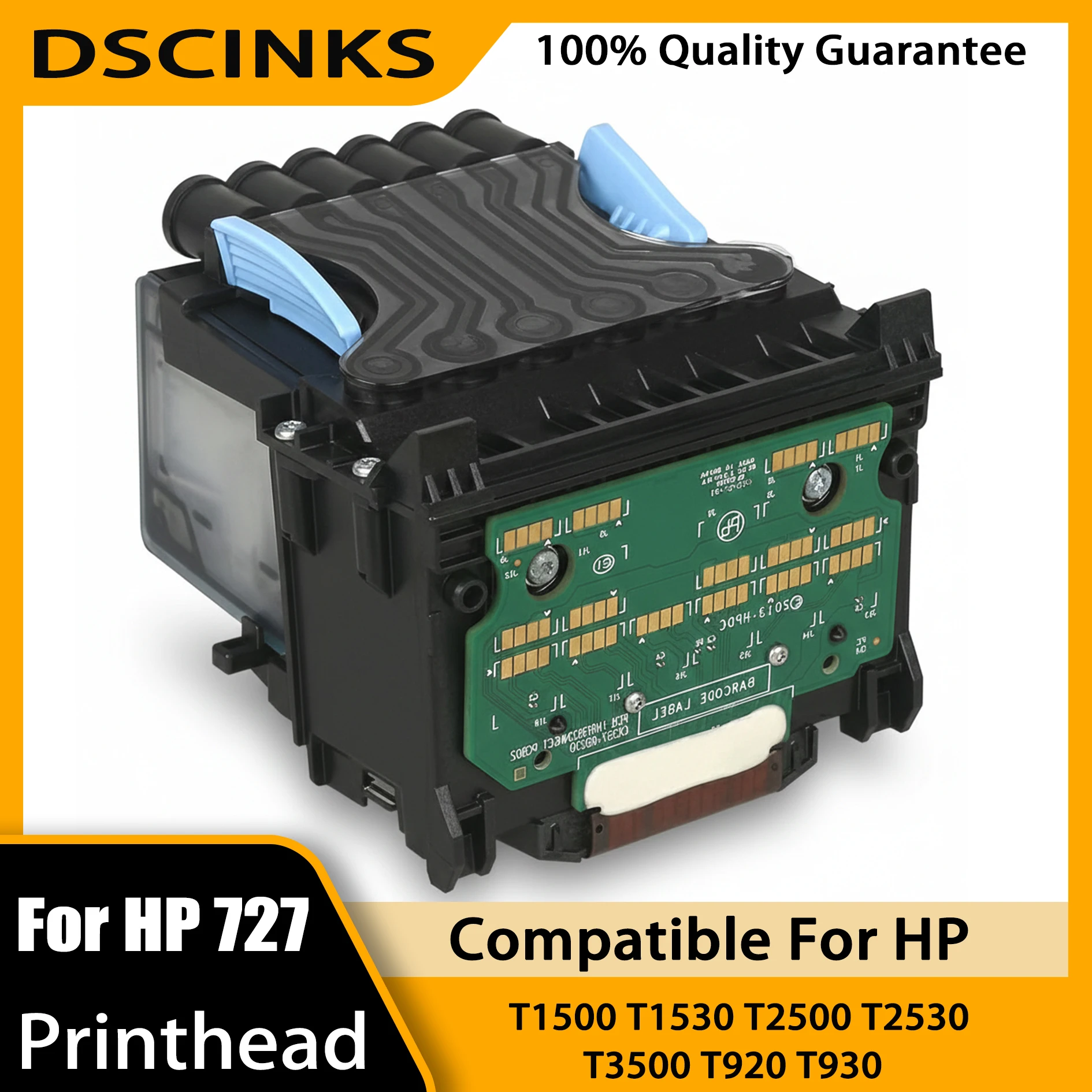 For HP 727 Printhead B3P06A Pinter Head Compatible For HP T1500 T1530 ...