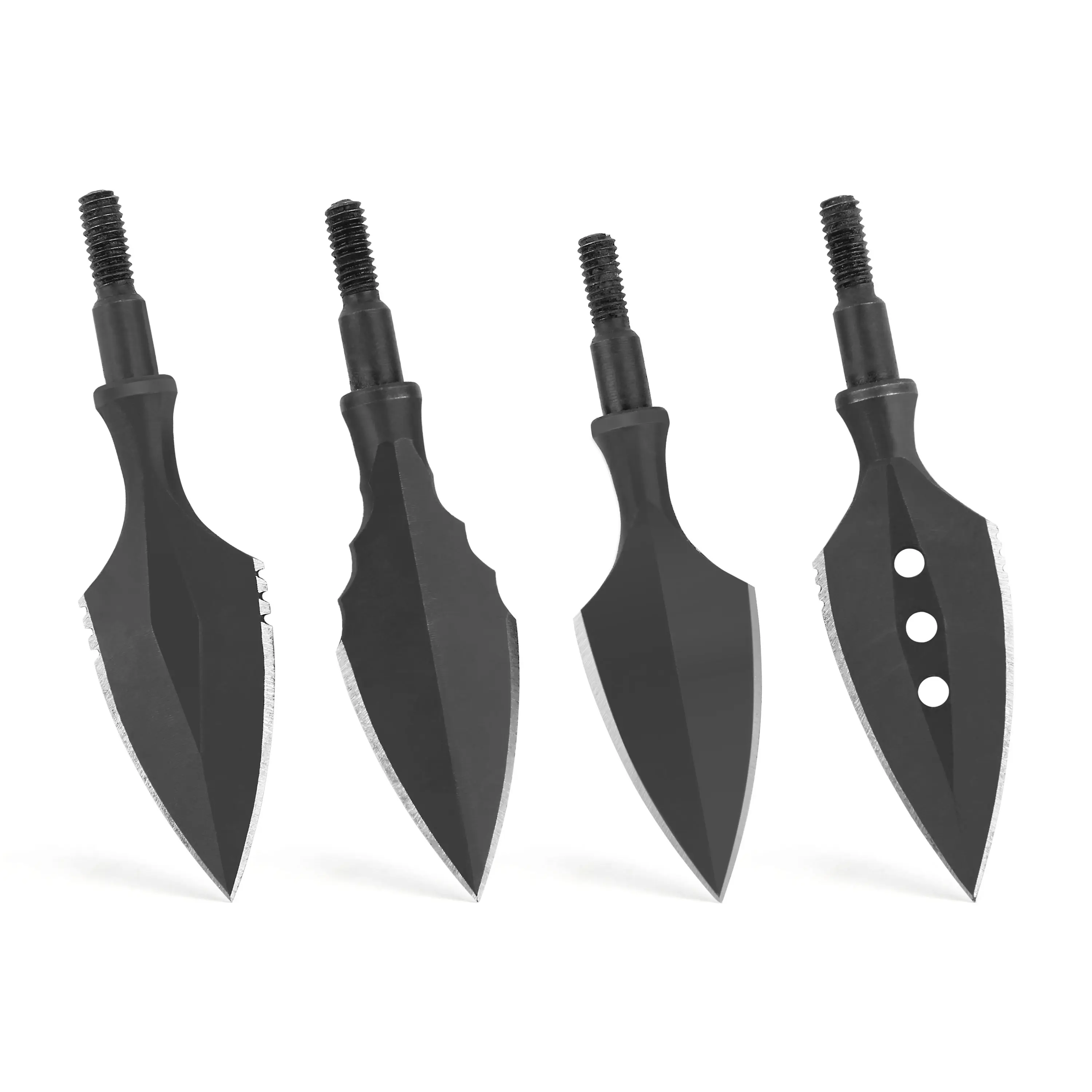 Tradition-Bow-Hunting-Retro-3-Blade-Fixed-Broadheads-Shooting-Arrowhead ...