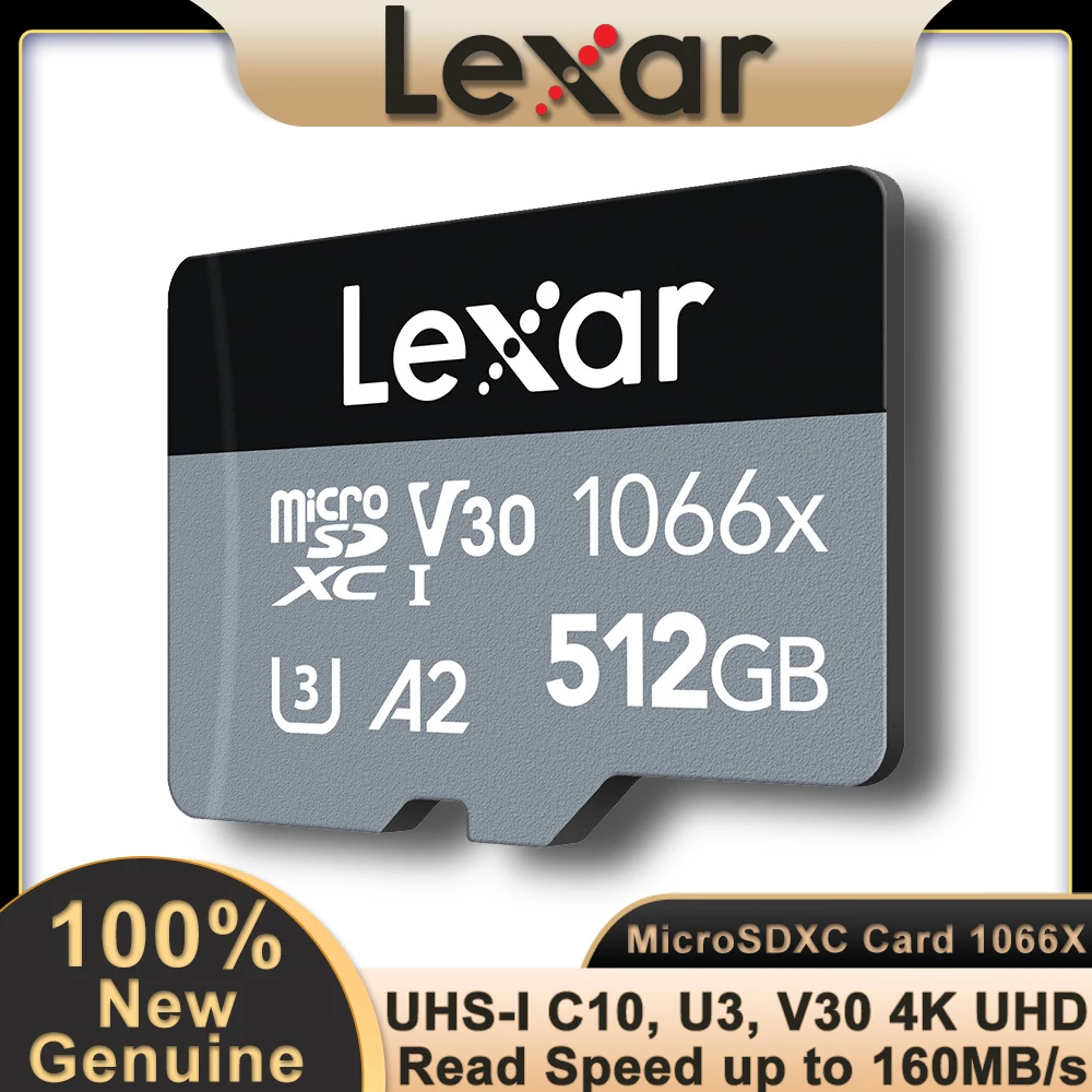 Lexar-1066x-Micro-SD-Memory-Card-64GB-128GB-256GB-512GB-MicroSD-Card-TF ...