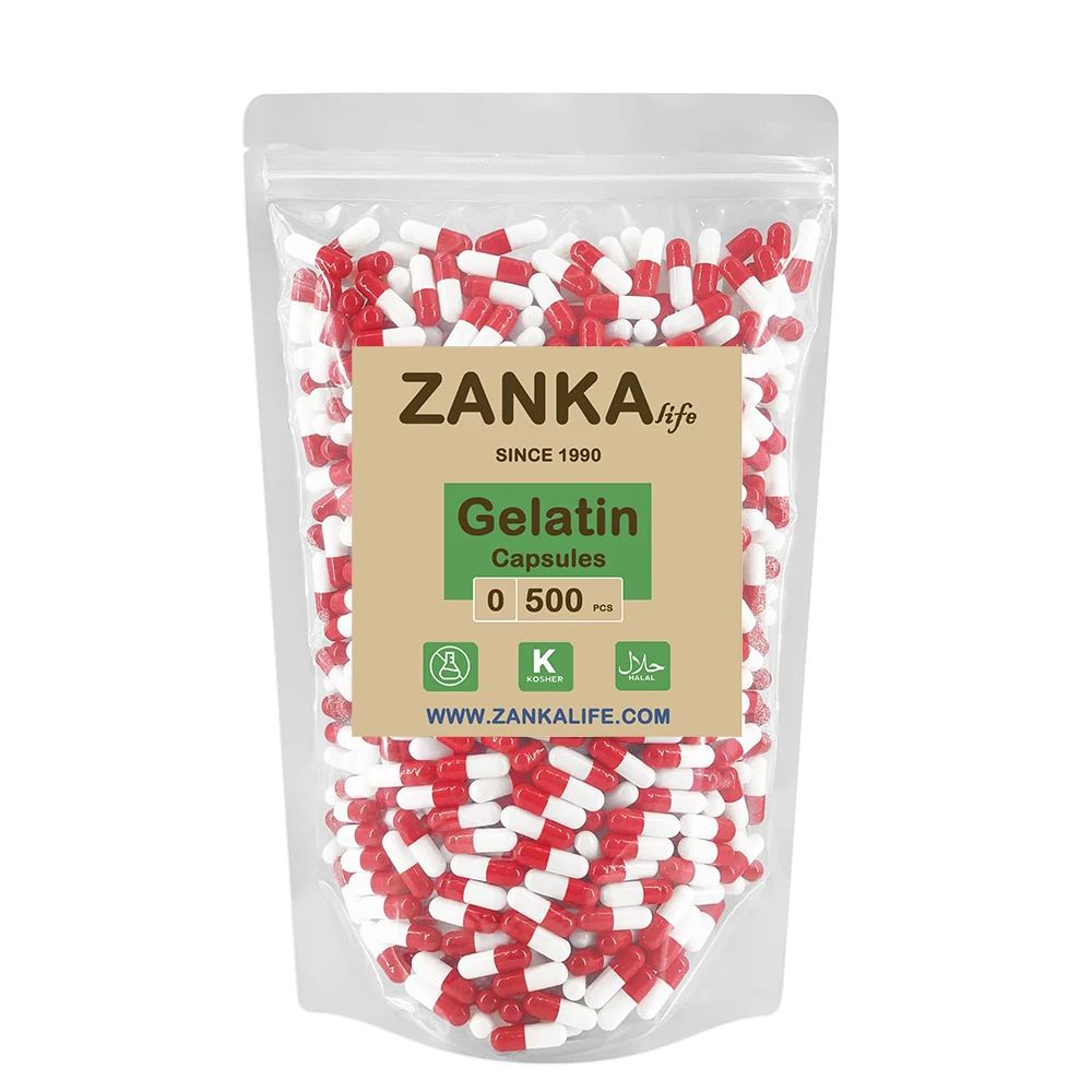 500PCS-Gelatin-Empty-Pill-Capsule-Food-Grade-Size-00-0-1-2-3-Hollow ...
