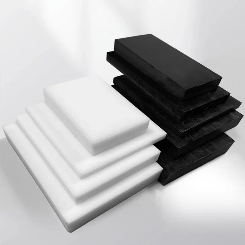 Black White HDPE Flat Engineering Plastic Sheet Plate 2mm 3mm 4mm 5mm ...