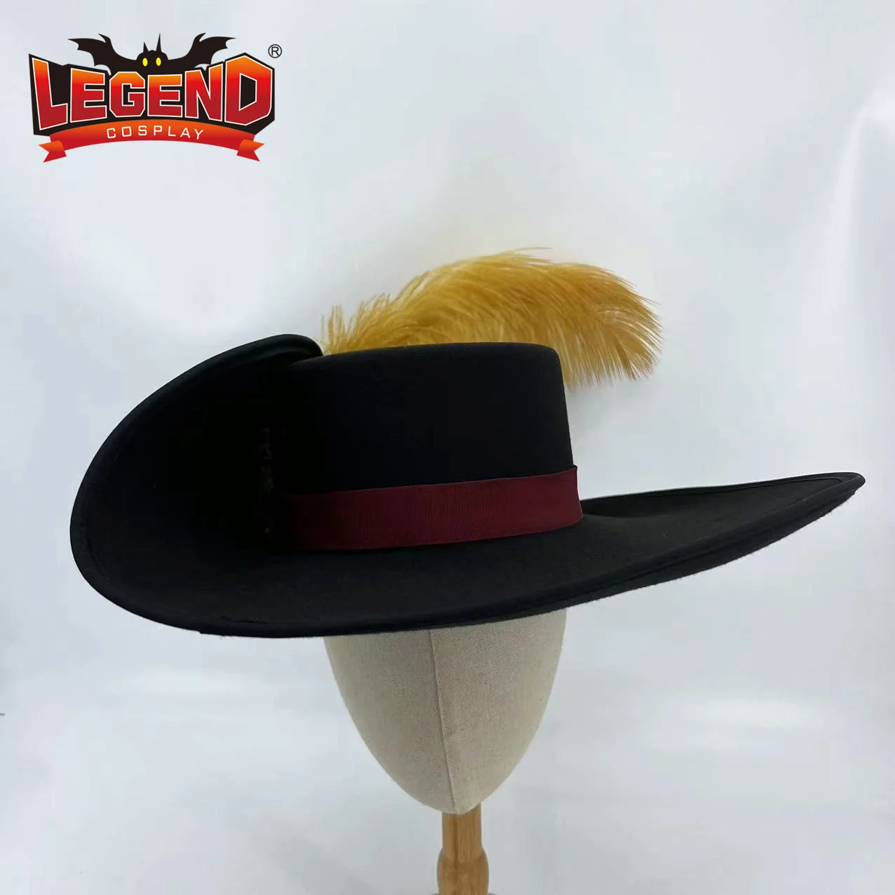 Spanish Musketeer Hat Imperial Infantry Woolen Hat Puss Cosplay in ...