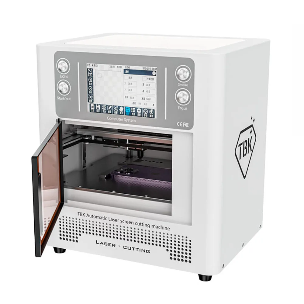 TBK958L Back Glass Separator Marking Automatic Machine for iPhone 8 X ...