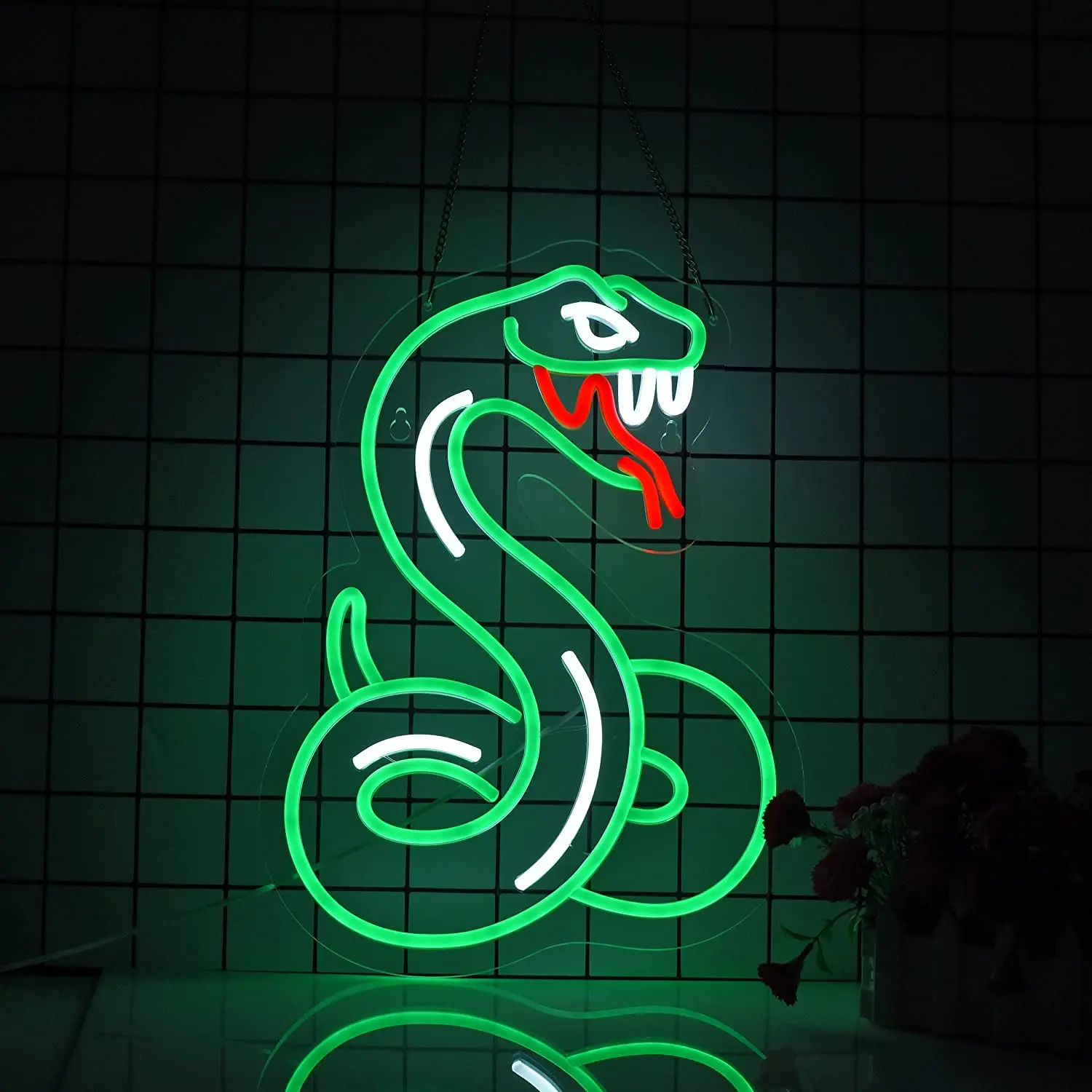 Snake-Neon-Sign-USB-Powered-for-Room-Decor-LED-Neon-Light-Dimmable ...